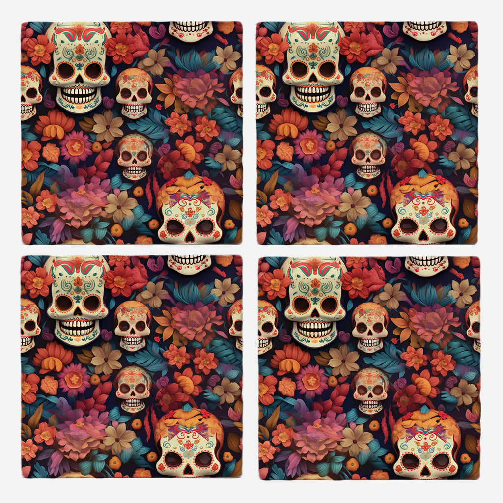 Calavera Garden – Versatile Coasters