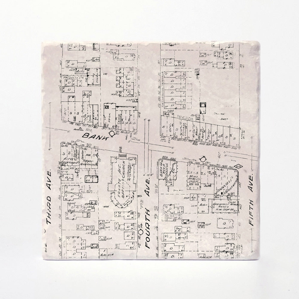 Glebe Maps – Versatile Coasters
