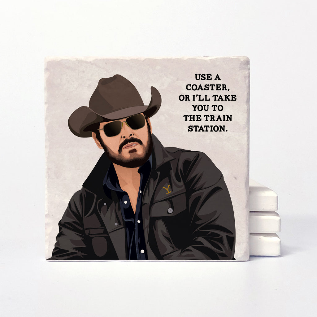 Rip Wheeler - Train Station Coasters – Versatile Coasters